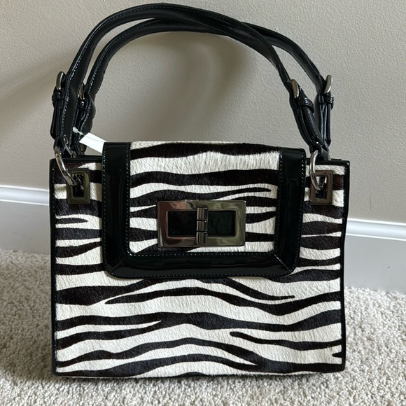 Talbots | Bags | Talbots New Zebra Style Pattern Purse | Poshmark